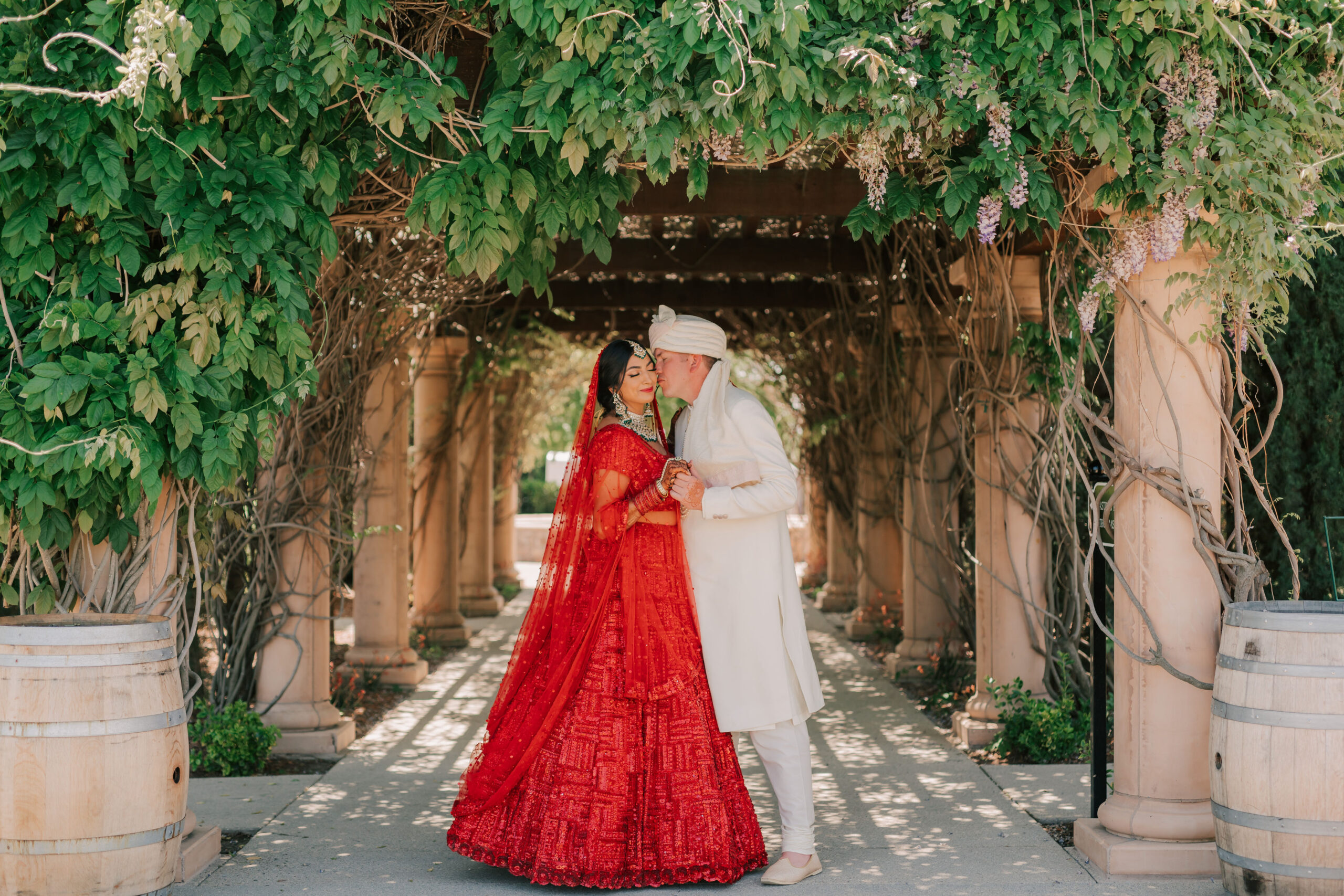 Diti & Michael | Indian American Wedding at Lorimar Winery